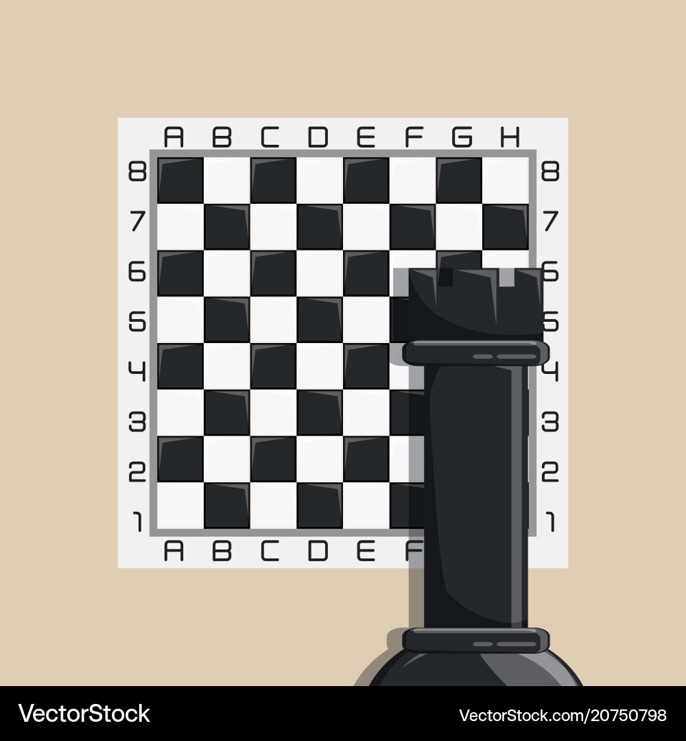 Chess game design Royalty Free Vector Image - VectorStock