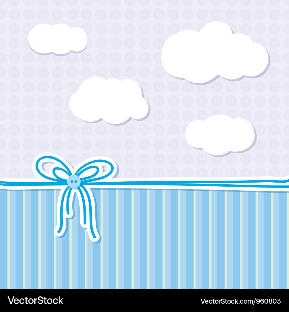 Baby background Royalty Free Vector Image - VectorStock