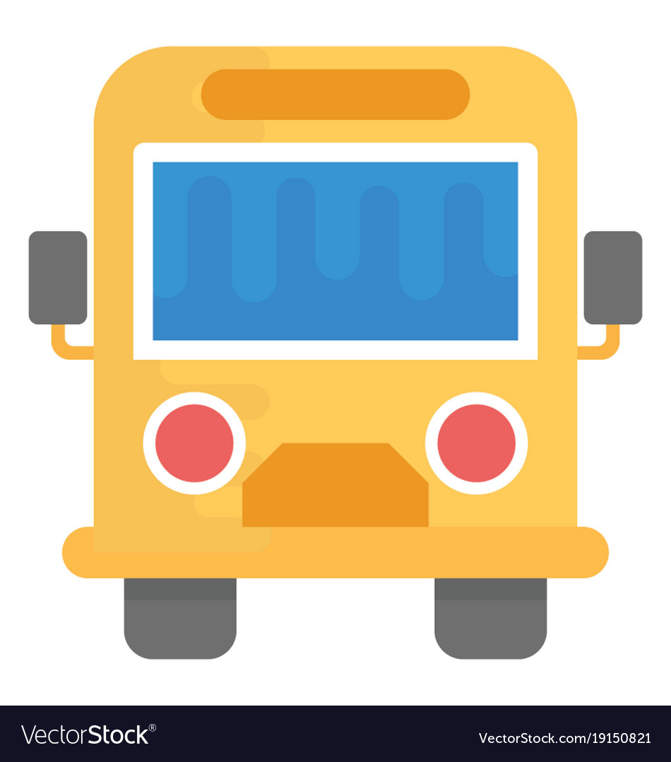 School bus Royalty Free Vector Image - VectorStock