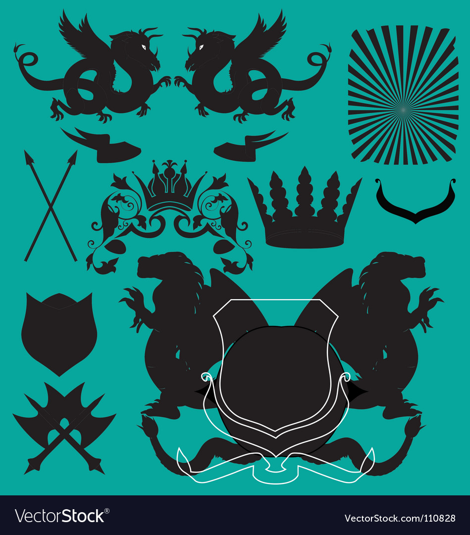 Heraldry Royalty Free Vector Image - VectorStock