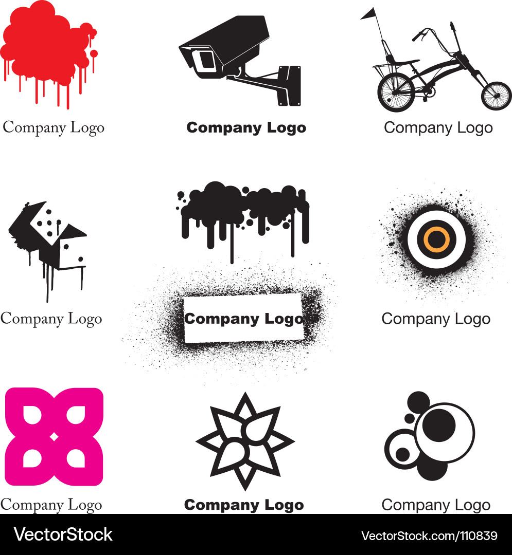 Urban logos Royalty Free Vector Image - VectorStock