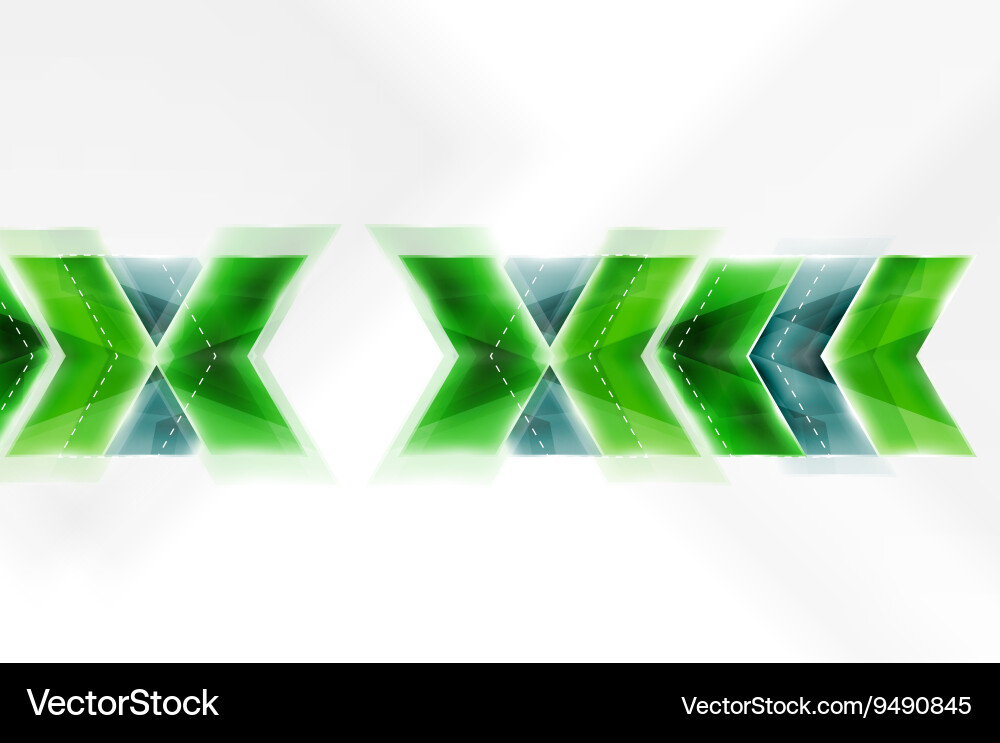 Colorful arrows composition Royalty Free Vector Image