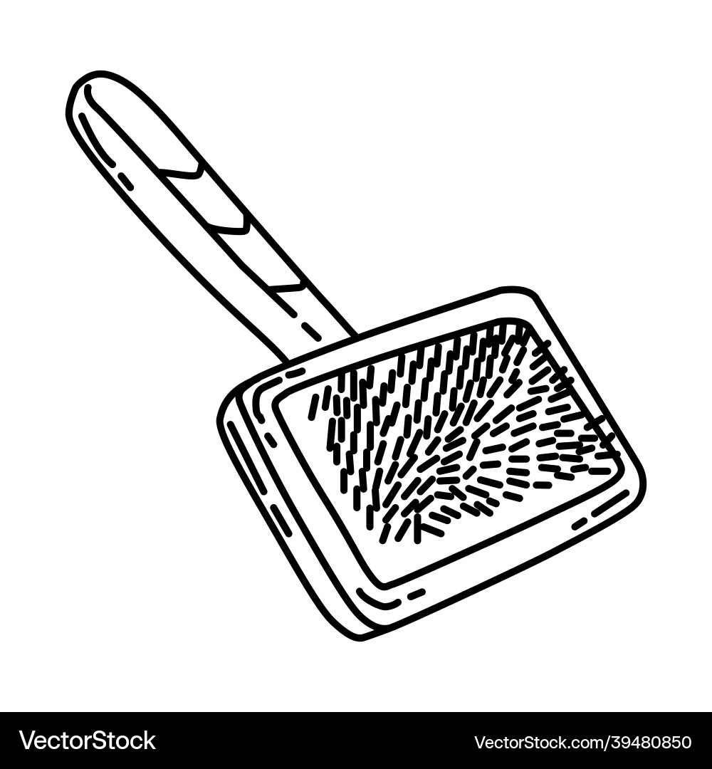 Firm slicker icon doodle hand drawn or outline Vector Image