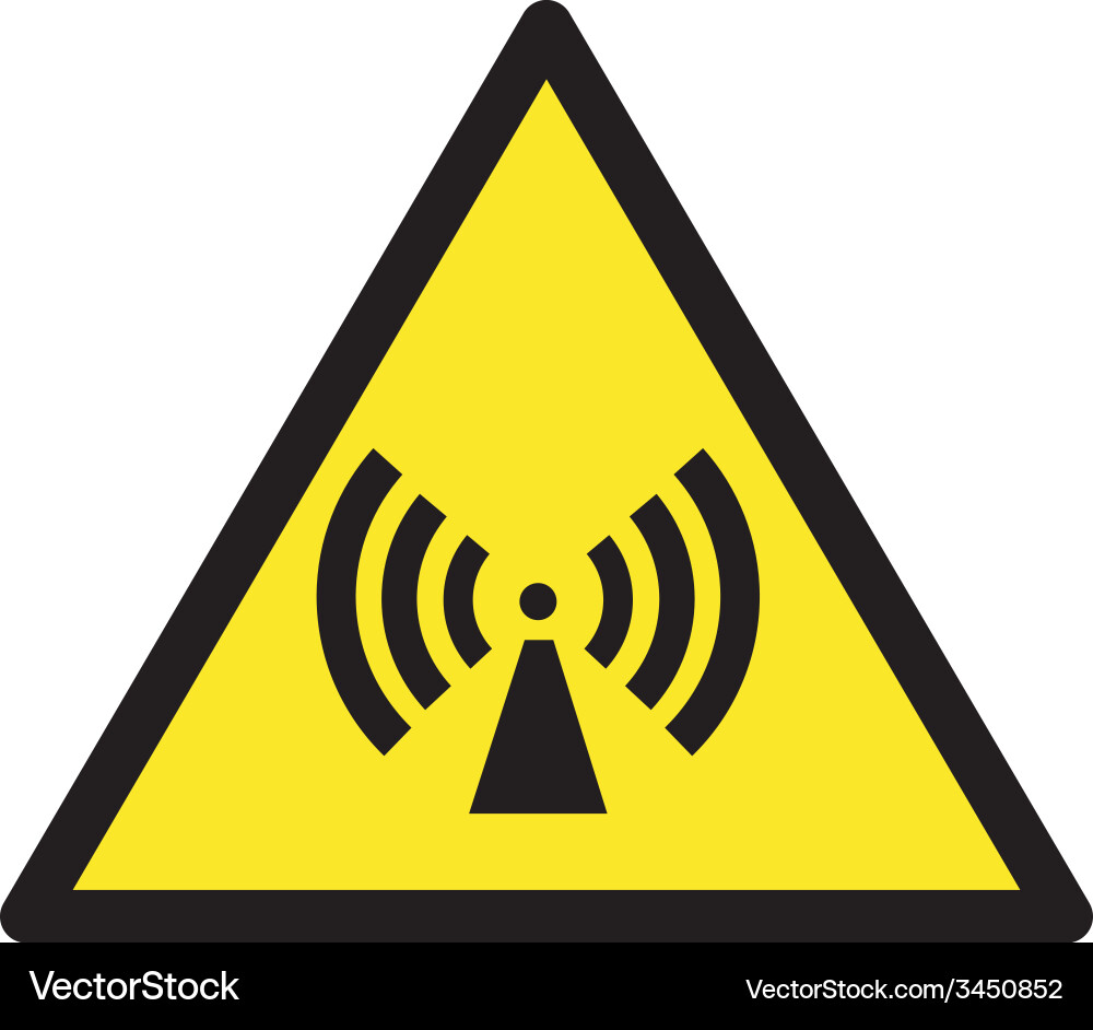 Wireless Radio Signal Sign Royalty Free Vector Image