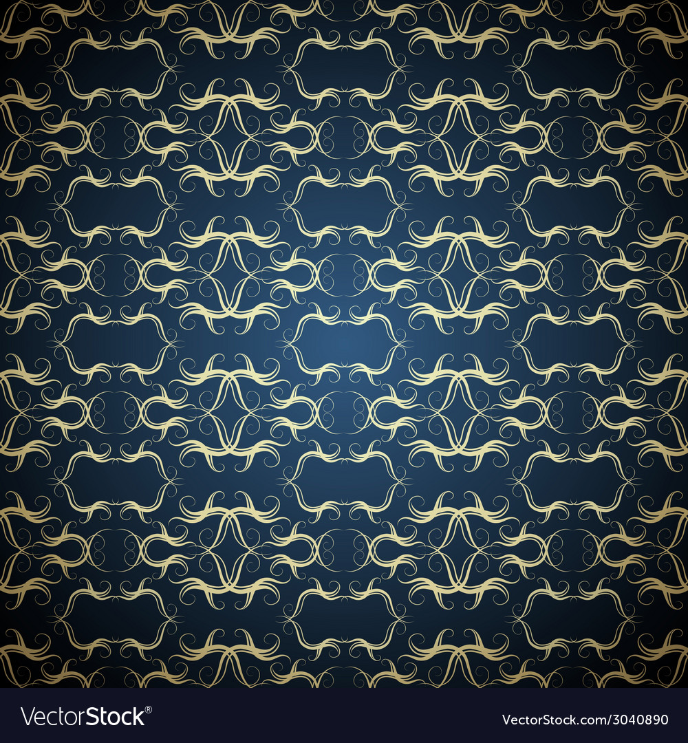 Golden seamless pattern Royalty Free Vector Image