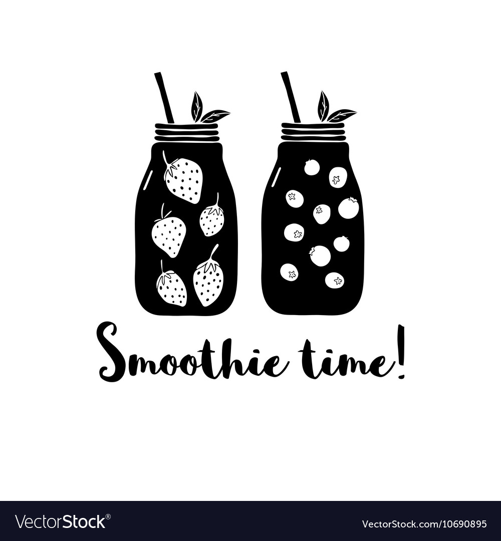 Smoothies Royalty Free Vector Image - VectorStock