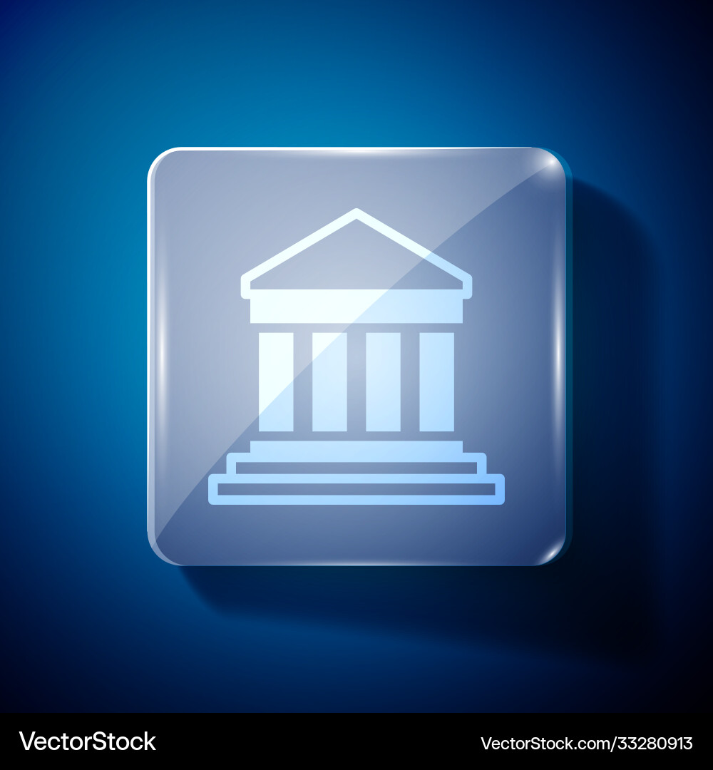 White parthenon from athens acropolis greece Vector Image
