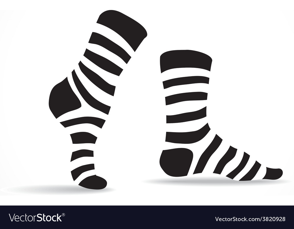 Socks Royalty Free Vector Image - VectorStock