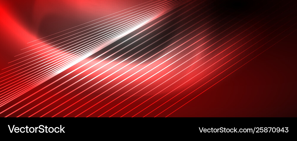 Color light with lines outer space background Vector Image