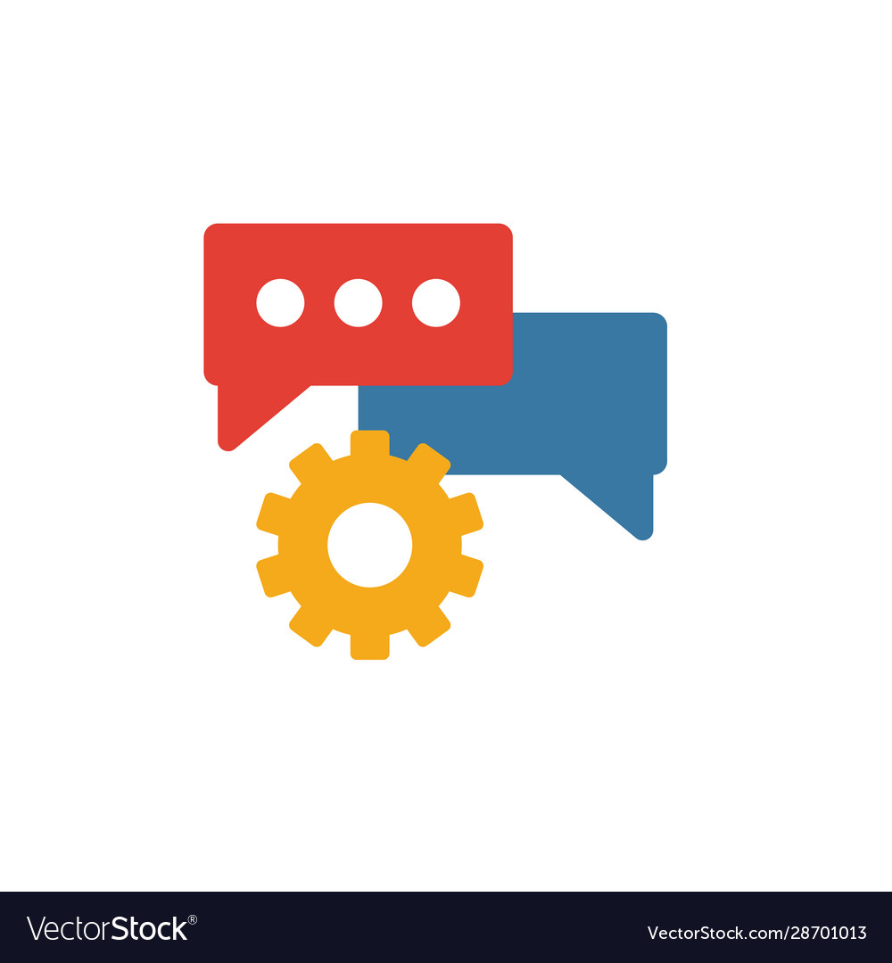 Technical support icon simple element from web Vector Image