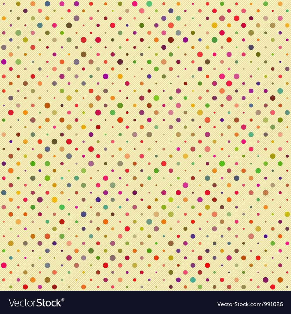 Seamless Polka Dot Pattern Royalty Free Vector Image
