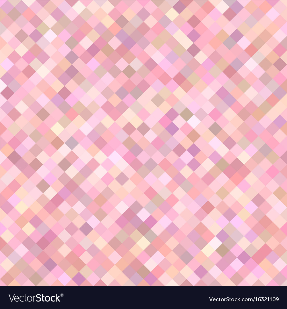 Colored abstract square pattern background Vector Image