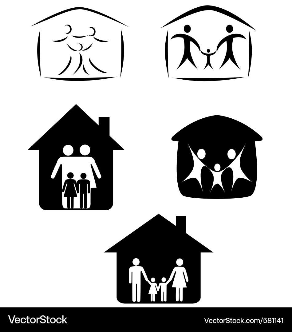 Family symbol Royalty Free Vector Image - VectorStock