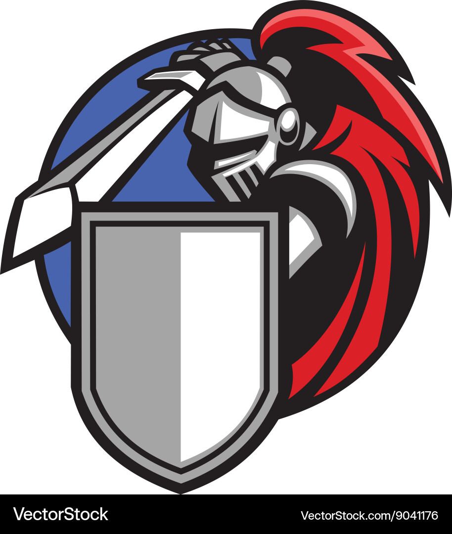 Knight mascot Royalty Free Vector Image - VectorStock