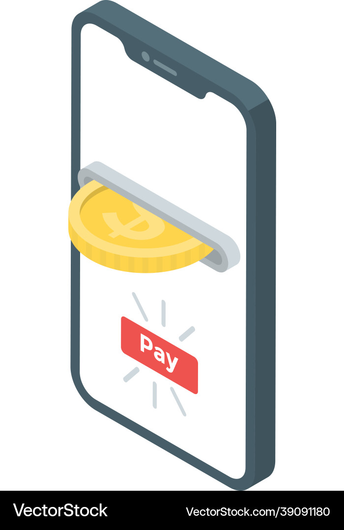 Online payment Royalty Free Vector Image - VectorStock