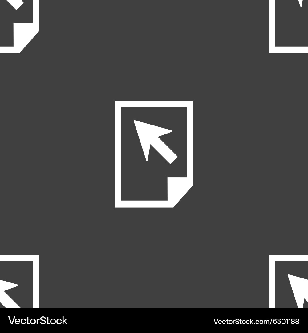 Text file sign icon file document symbol seamless Vector Image