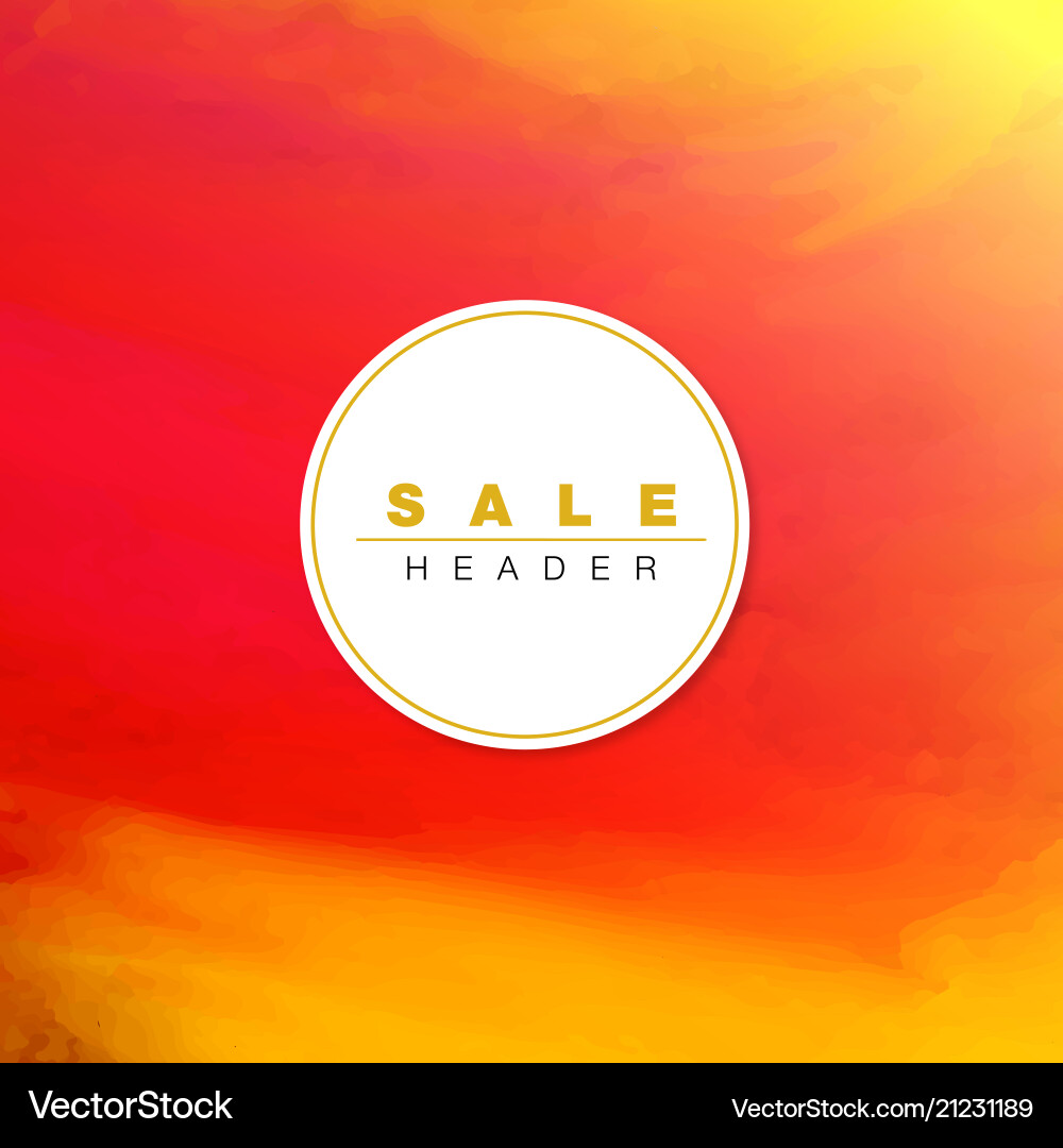 Creative watercolor splash background Royalty Free Vector