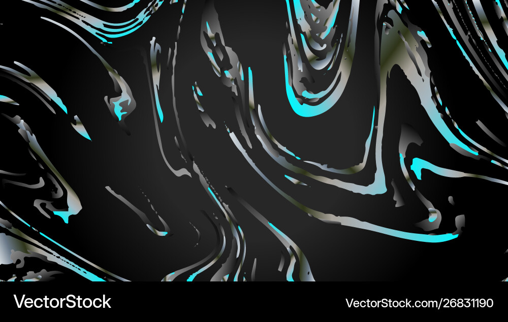 Ink texture hand-drawn marble technique Royalty Free Vector