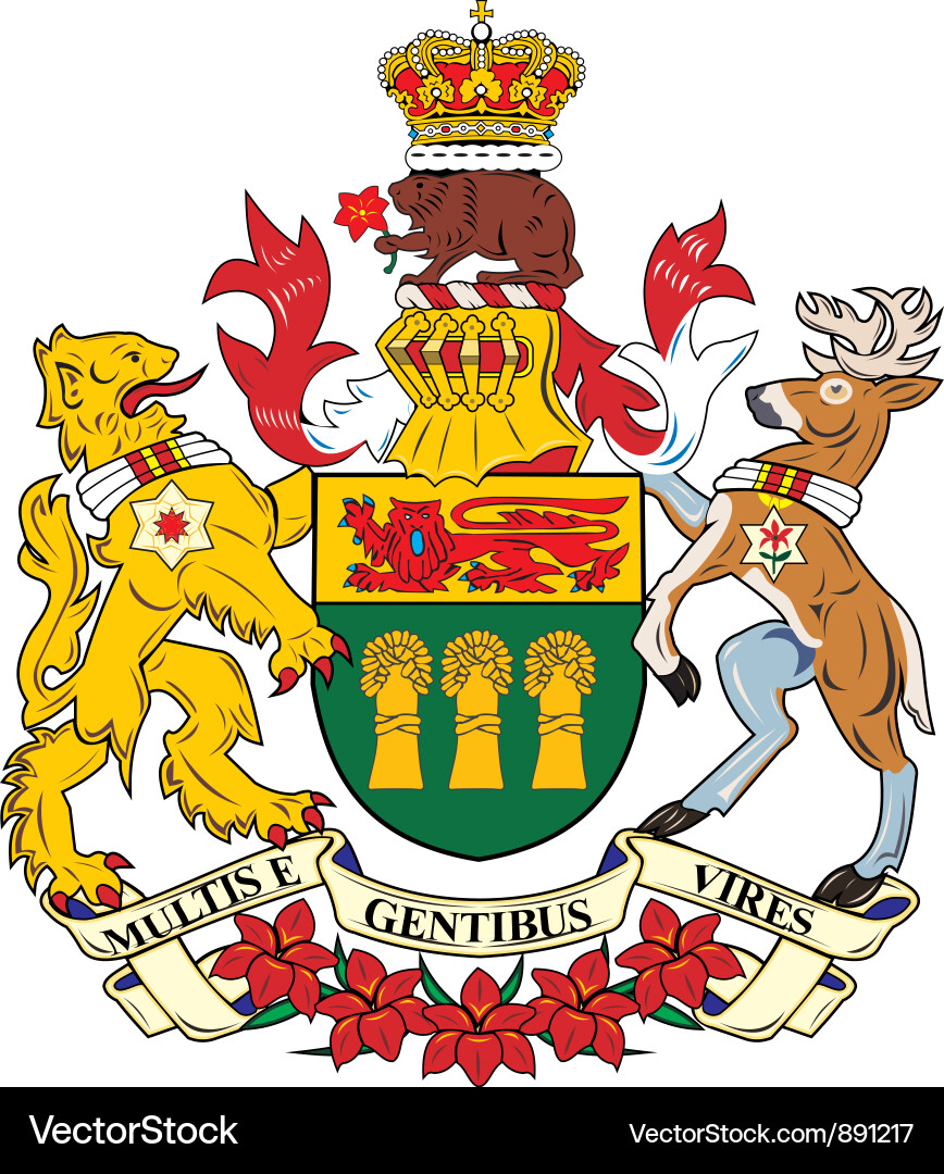 Saskatchewan Province Royalty Free Vector Image