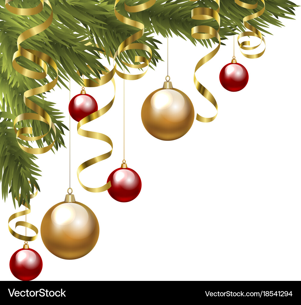 Christmas border Royalty Free Vector Image - VectorStock