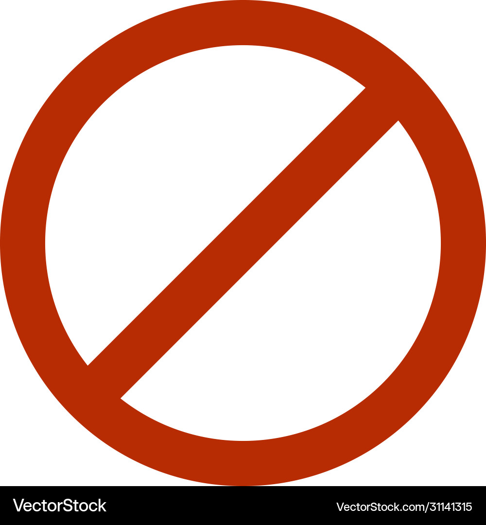 Stop road red sign square traffic icon Royalty Free Vector