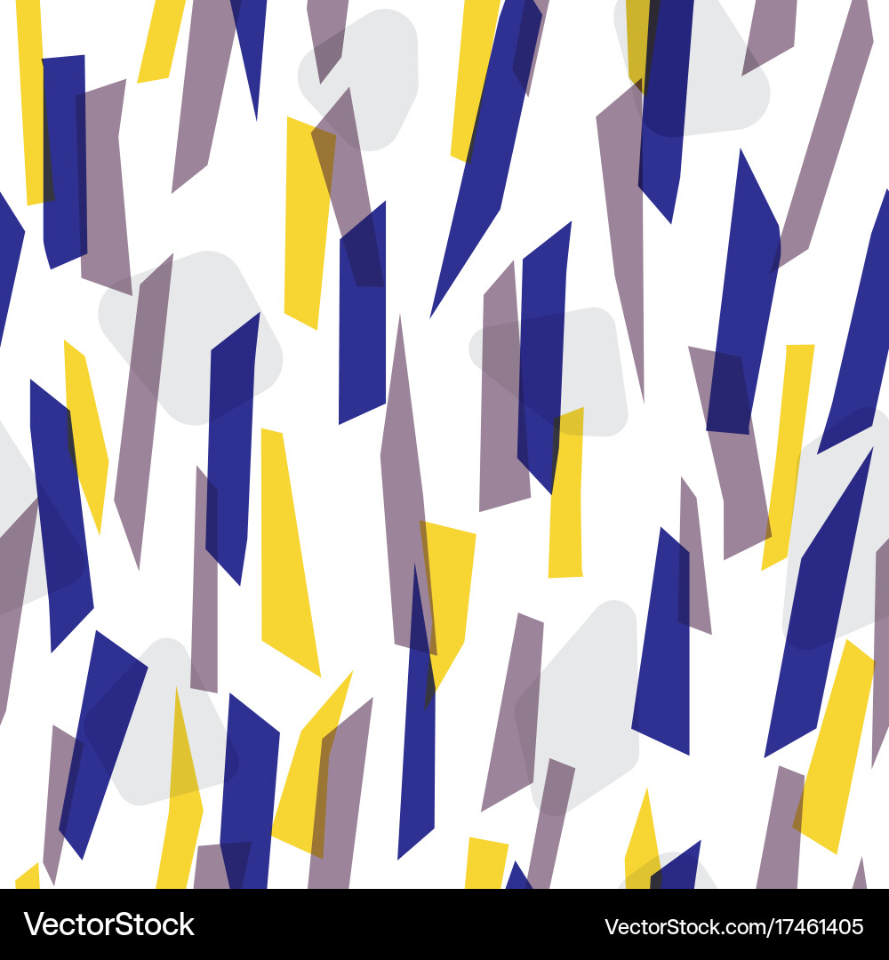 Abstract colorful stripes seamless pattern Vector Image