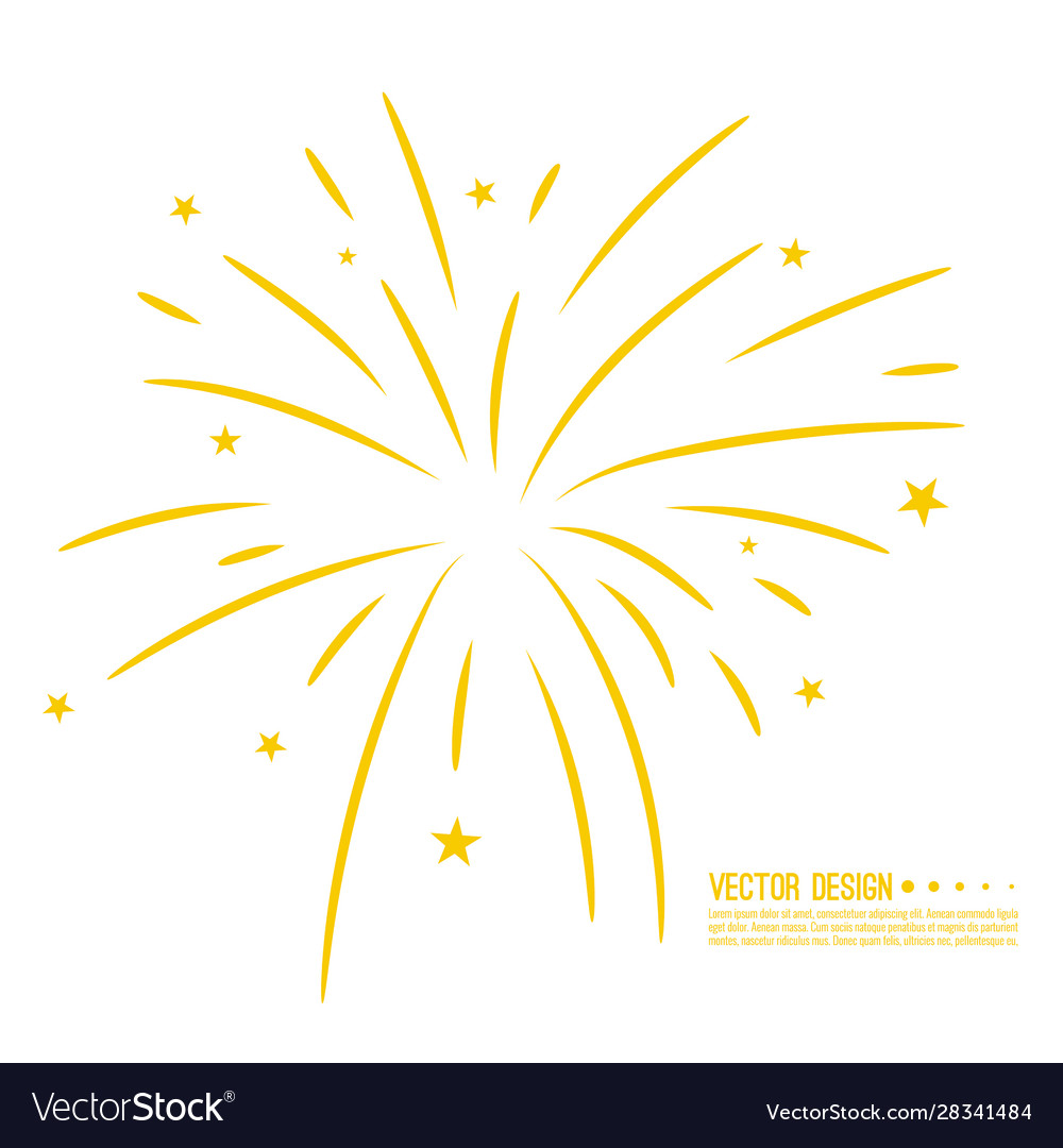 Firework design Royalty Free Vector Image - VectorStock