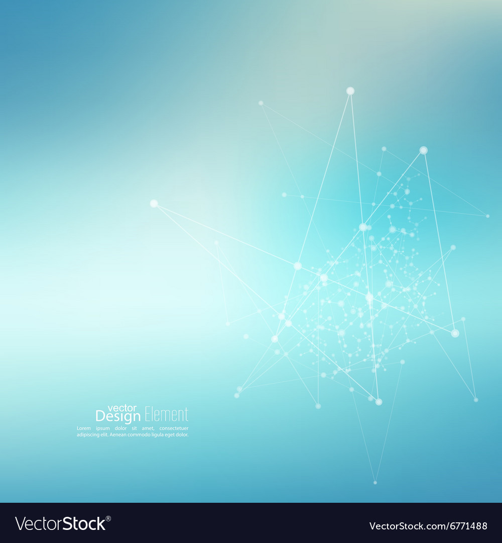 Virtual abstract background Royalty Free Vector Image