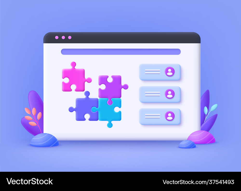 Project delivery concept management Royalty Free Vector