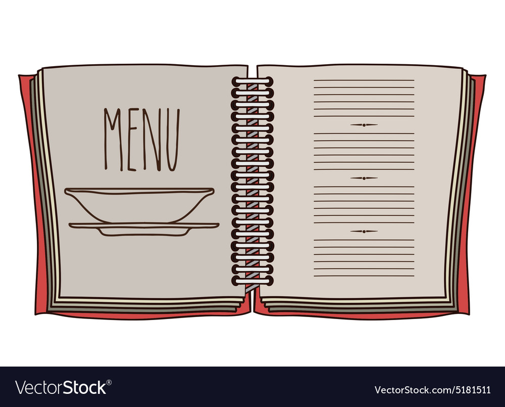 Menu design Royalty Free Vector Image - VectorStock