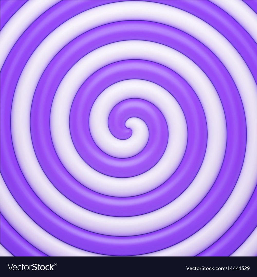 Abstract purple candy spiral background Royalty Free Vector