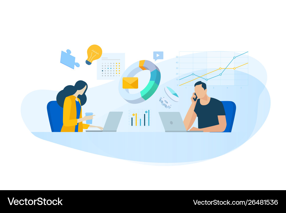 Business concept Royalty Free Vector Image - VectorStock