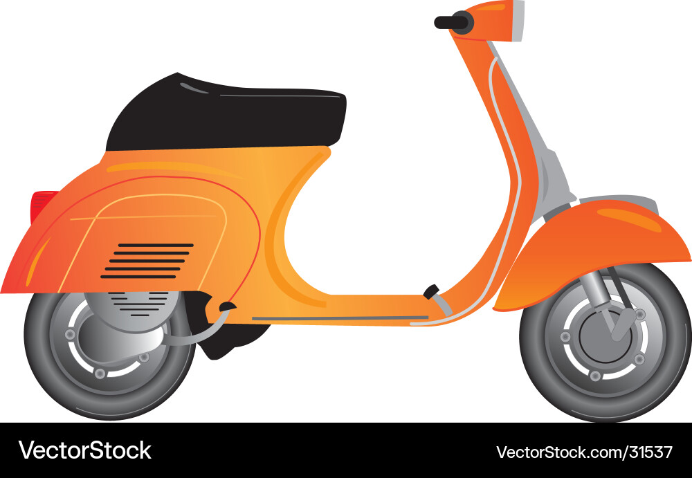 Vespa Royalty Free Vector Image - VectorStock