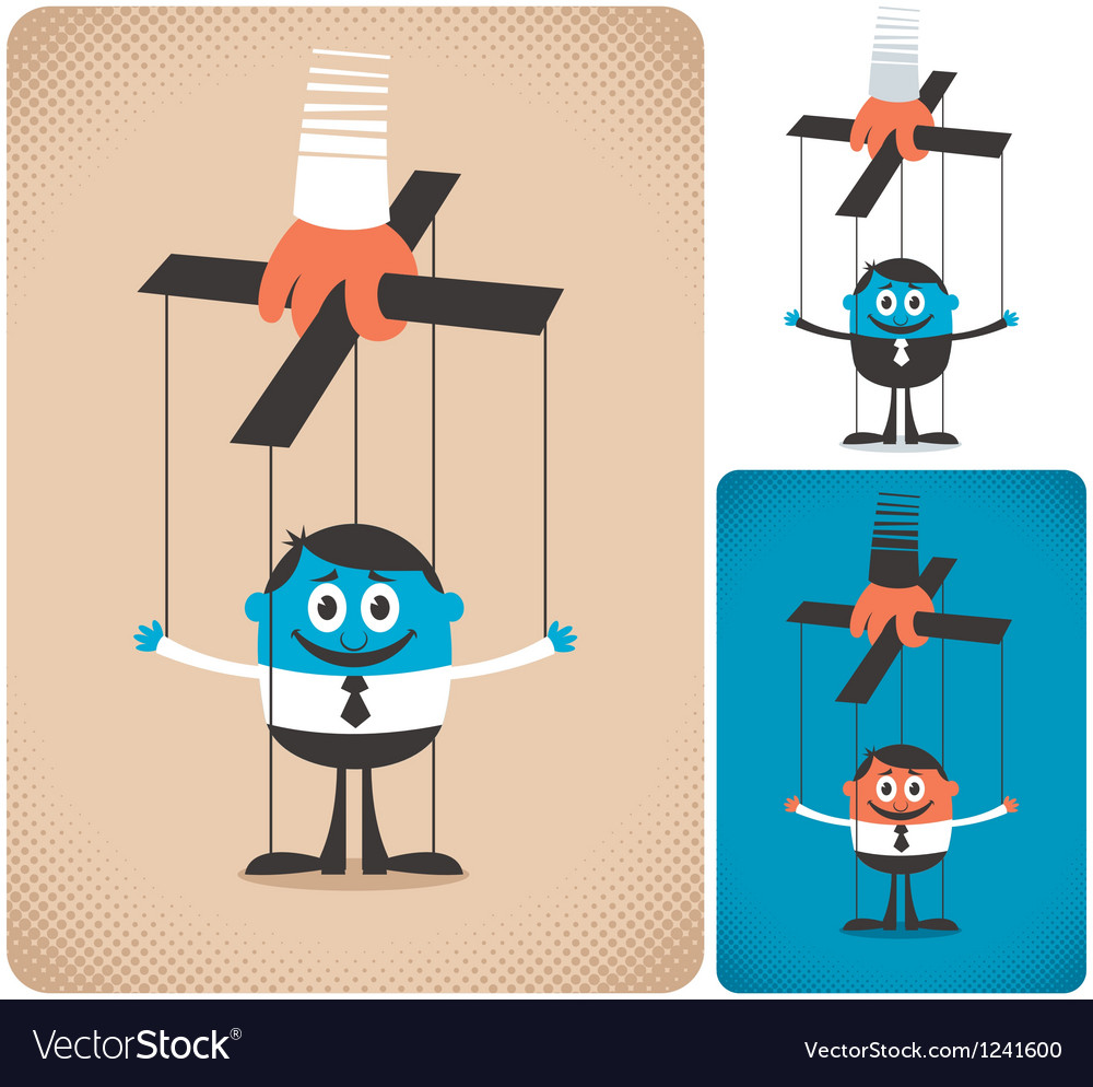 Puppet Royalty Free Vector Image - VectorStock