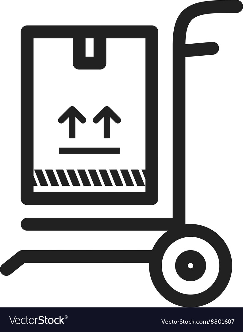 Roll package Royalty Free Vector Image - VectorStock