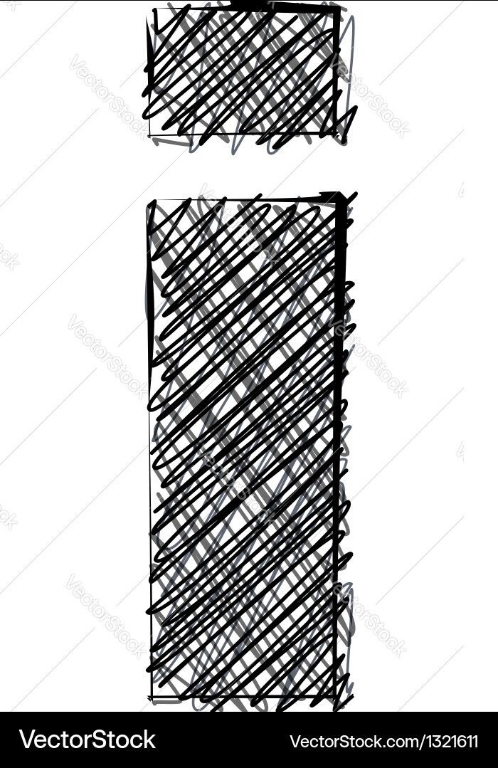 Hand drawn font Royalty Free Vector Image - VectorStock