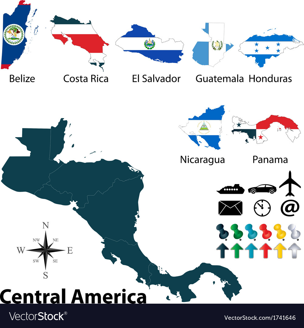 Printable Flags Of Central America at Geraldine Williamson blog