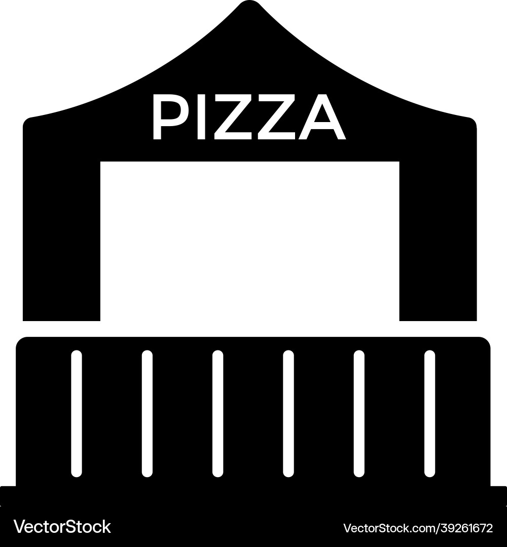 Pizza shop Royalty Free Vector Image - VectorStock