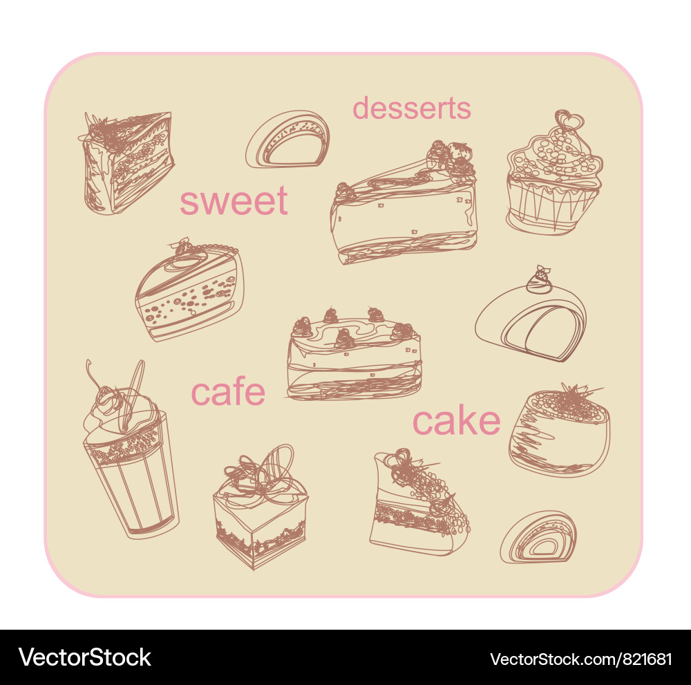 Desserts Free Vector Graphics | Everypixel