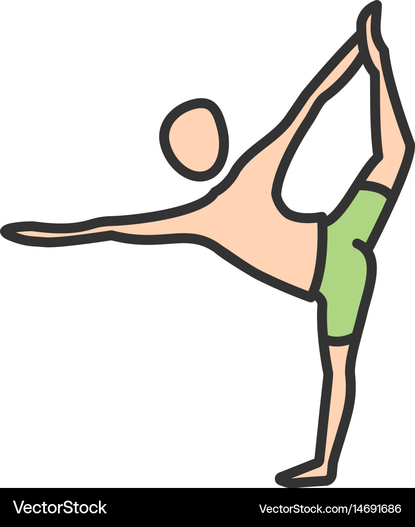 Lord dance pose Royalty Free Vector Image - VectorStock