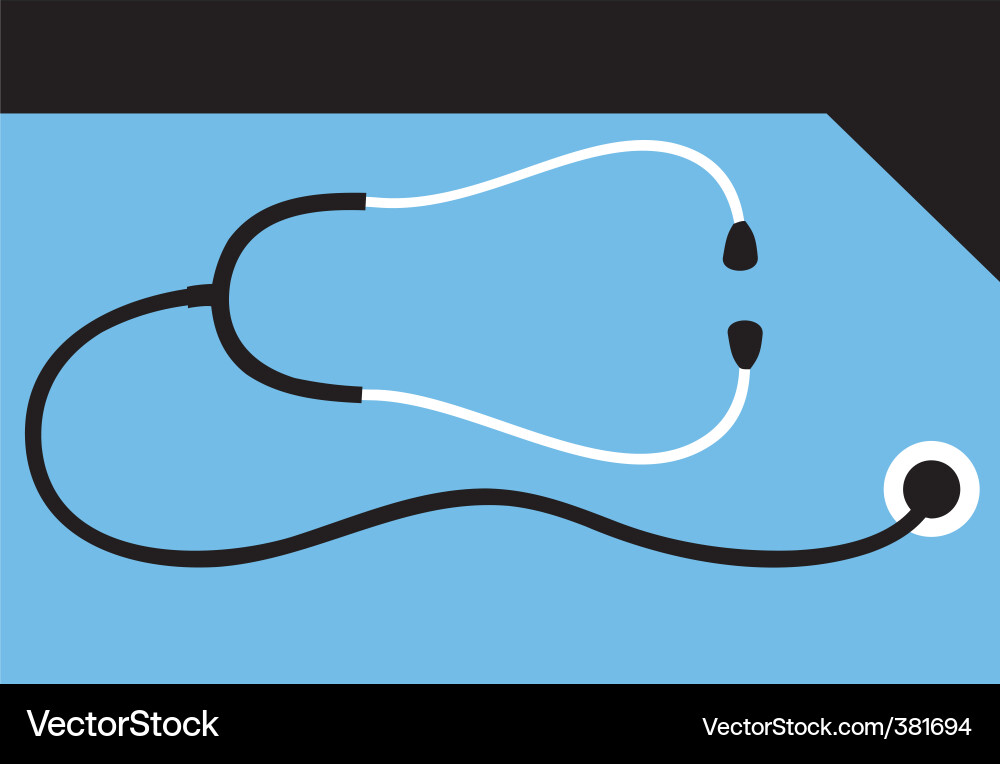 Stethoscope Royalty Free Vector Image - VectorStock