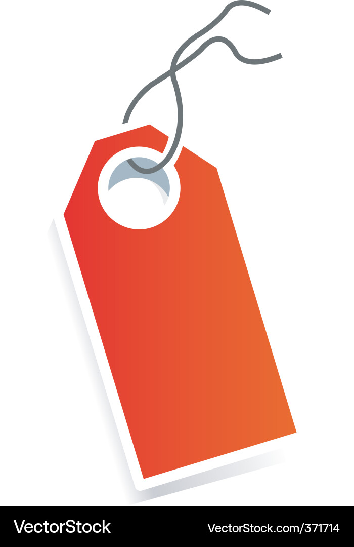 Price tag Royalty Free Vector Image - VectorStock