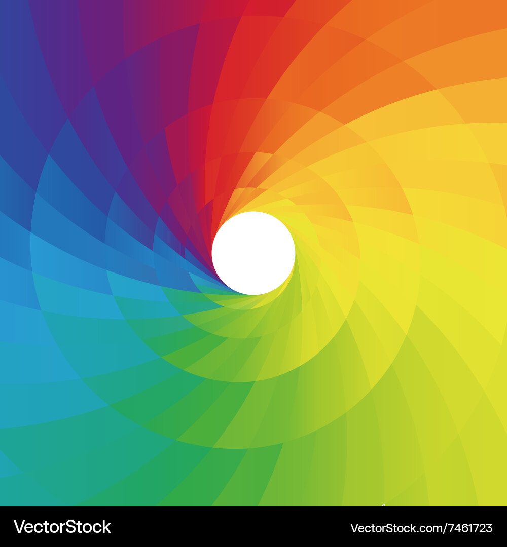Abstract colorful spiral background Royalty Free Vector