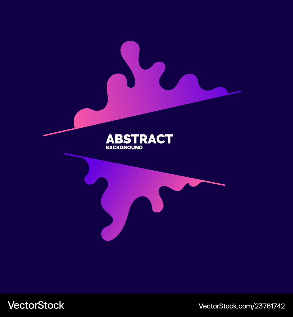 Trendy abstract background composition Royalty Free Vector