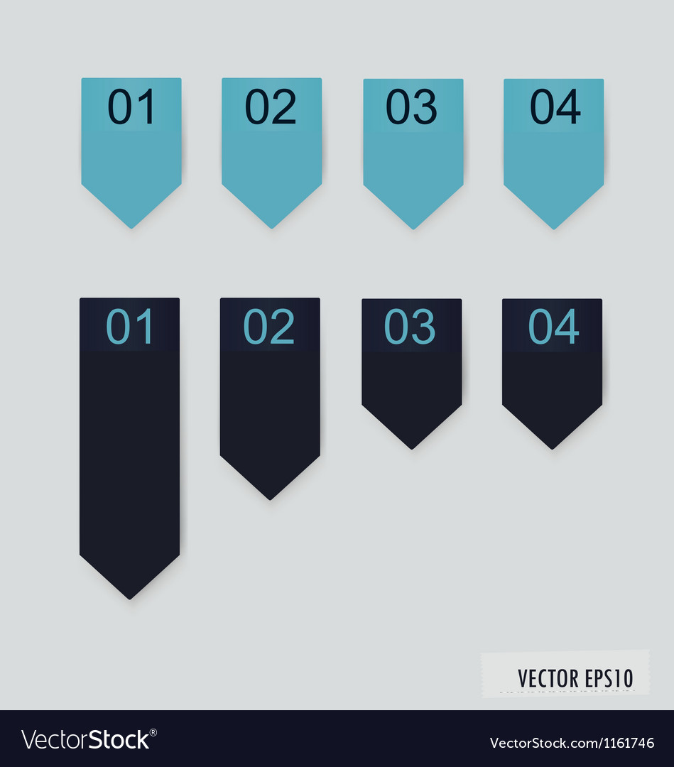 Set of labels with place for text Royalty Free Vector Image