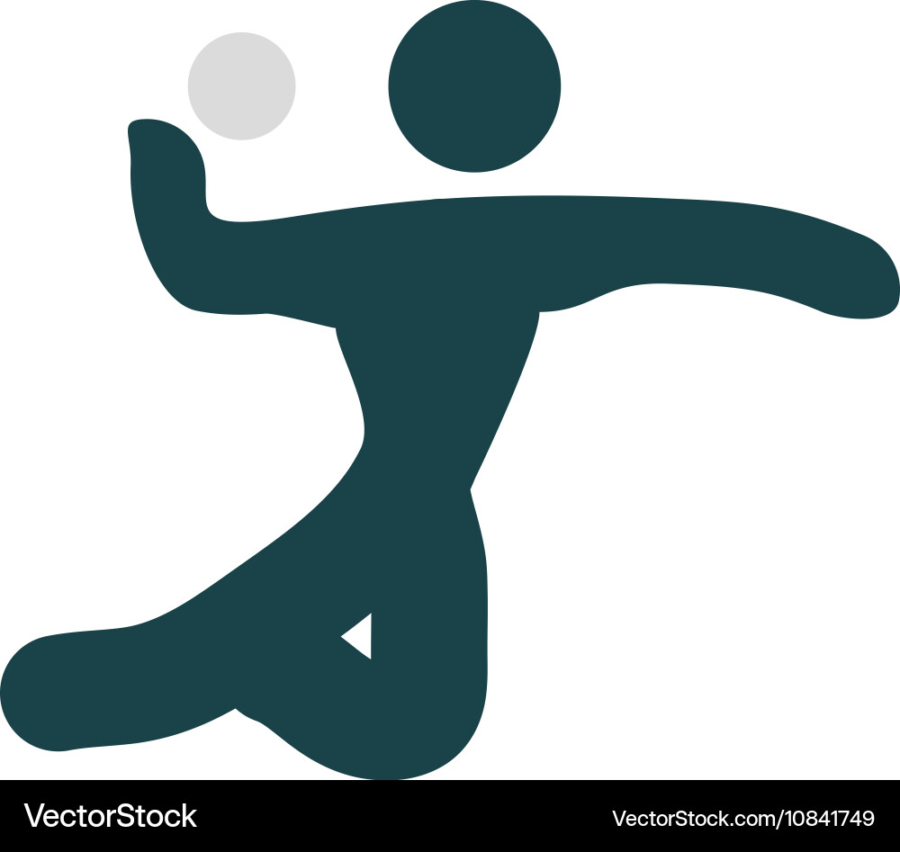 Volleyball icon Royalty Free Vector Image - VectorStock