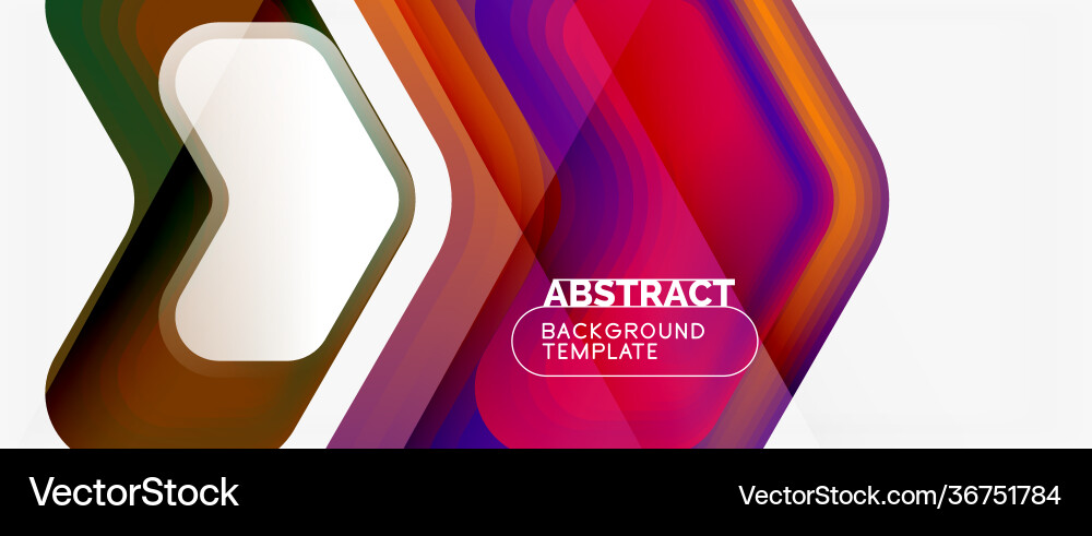 3d arrow geometric composition abstract Royalty Free Vector