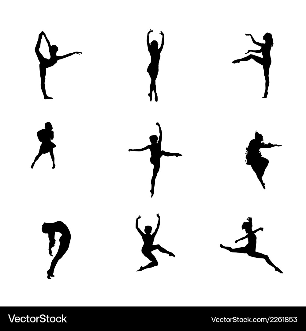 Girl dance icon symbol Royalty Free Vector Image