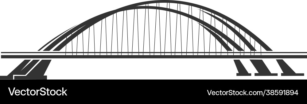 Sydney harbour bridge Royalty Free Vector Image