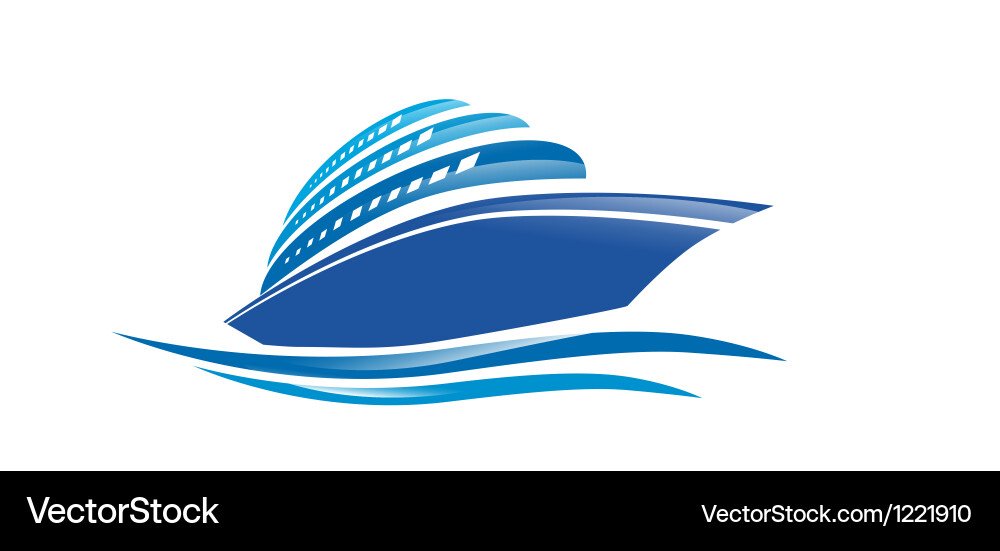 Cruise Ship Royalty Free Vector Image - VectorStock